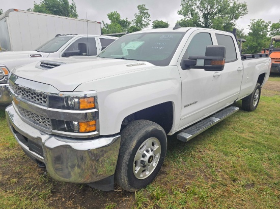 2019 CHEVY 2500 PICKUP TRUCK VN:204363 4x4, powered by diesel engine ...