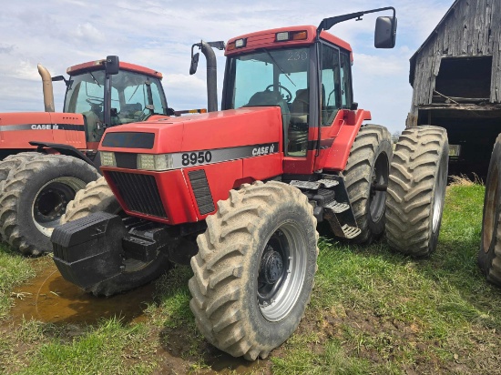 CASE/ IH 8950 ROW CROP AGRICULTURAL TRACTOR SN:JJA0086571 4x4, powered ...