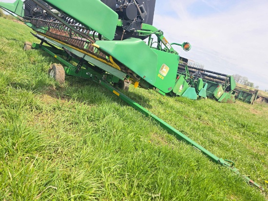 JOHN DEERE PLATFORM HEADER TRANSPORT CART COMBINE HEAD | Farm Equipment ...