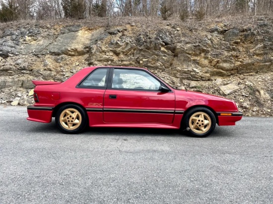 1989 SHELBY SHADOW CSX-VNT COLLECTIBLE VEHICLE VN:1B3BP94AXKN644995 Car ...