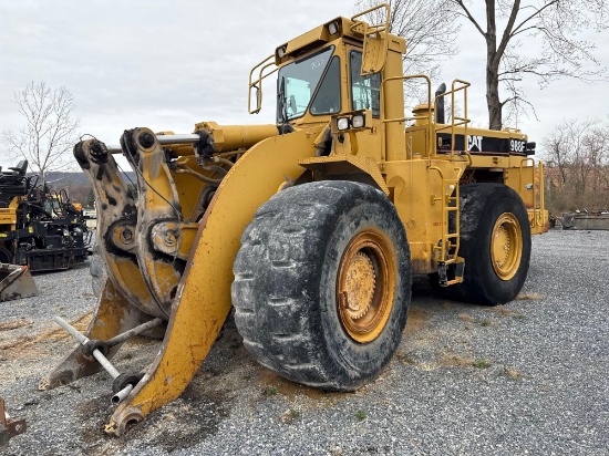 CAT 988F RUBBER TIRED LOADER SN: 8YG00528 powered by Cat diesel engine ...