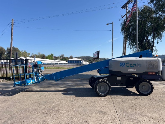 2017 GENIE S-60X BOOM LIFT SN:S60X16H-36171 4x4, powered by diesel ...