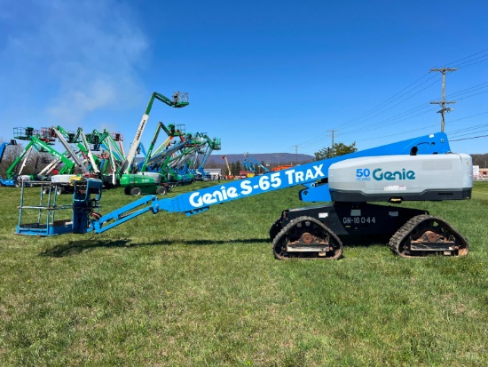 2016 GENIE S-65 TRAX TRACKED BOOM LIFT SN:S60TX16H-35889 powered by ...