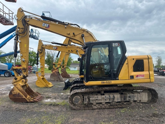 2021 CAT 313 HYDRAULIC EXCAVATOR SN:JHR10281 powered by Cat diesel ...