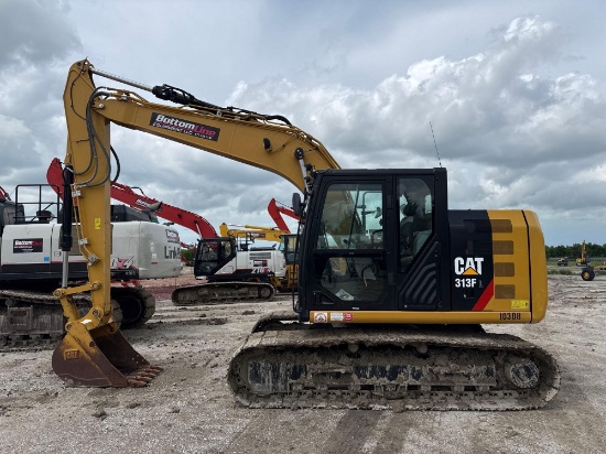 2020 CAT 313FL HYDRAULIC EXCAVATOR SN:PRG10968 powered by diesel engine ...