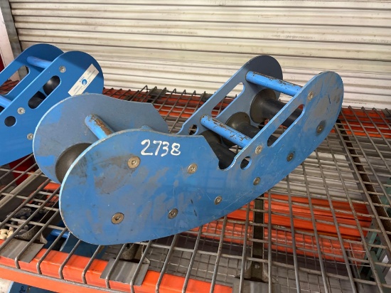 CONDUX 45 DEGREE MANHOLE PULLING BLOCK SUPPORT EQUIPMENT | Heavy ...