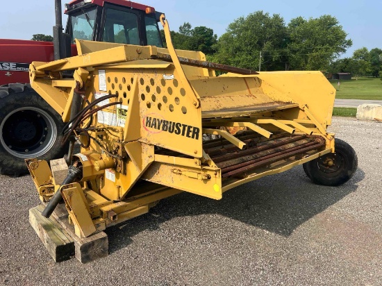 HAYBUSTER BIG BALEBUSTER BALE CHOPPER equipped with PTO driven, 3pt ...