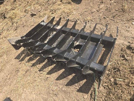 NEW UNIVERSAL ROOT RAKE MINI TRACK LOADER ATTACHMENT | Heavy ...