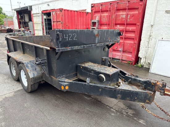 10FT. DUMP TRAILER VN:N/A equipped with 10ft. X 6ft. Dump body, bifold ...