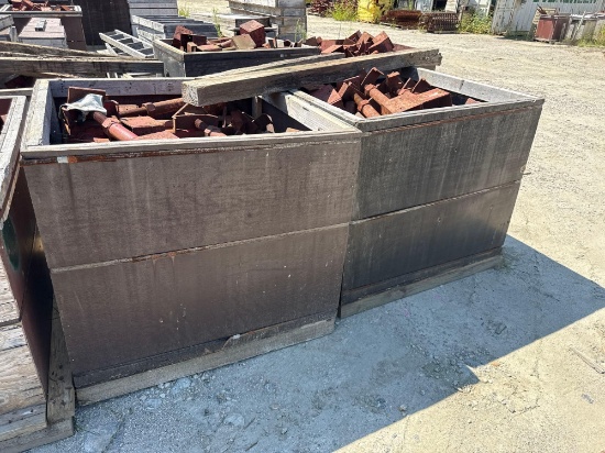 (2) CRATES OF 6IN. x 6IN. RESHORE POST JACKS SHORING EQUIPMENT | Heavy ...