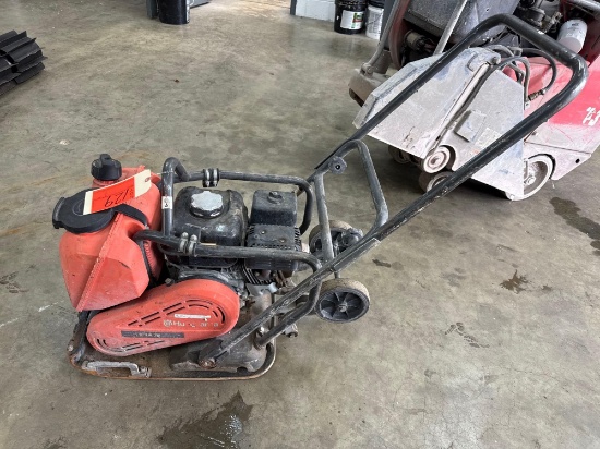 HUSQVARNA LF75 PLATE COMPACTOR, WATER TANK, WHEEL KIT SUPPORT EQUIPMENT ...
