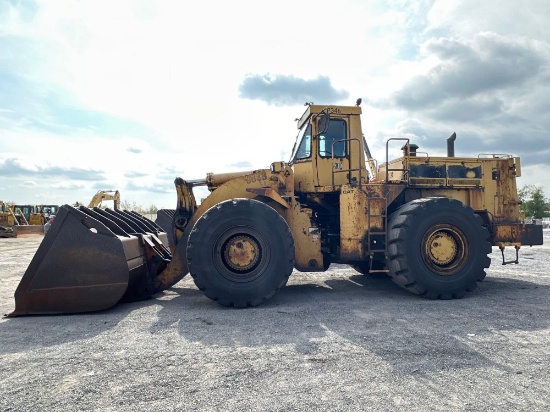CAT 988B RUBBER TIRED LOADER powered by Cat 3408 diesel engine ...