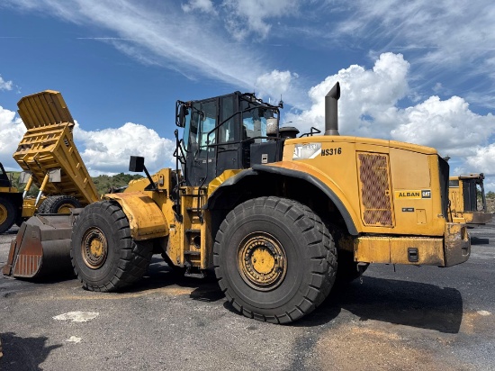 CAT 980H RUBBER TIRED LOADER SN:JMS06280 powered by Cat diesel engine ...