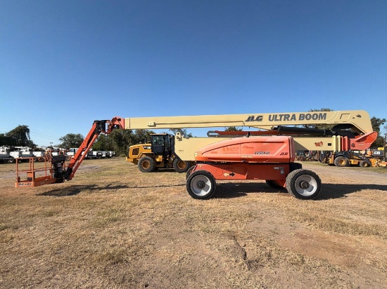 JLG 1250AJP BOOM LIFT SN:300136719RF 4x4, powered by diesel engine ...