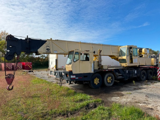 1973 GROVE TMS-375LP TRUCK CRANE SN:11045-22610, 8x4, powered by ...