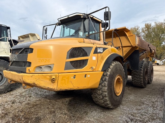 VOLVO A40F ARTICULATED HAUL TRUCK SN:11506 6x6, powered by Volvo diesel ...