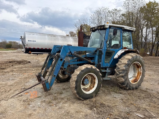 FORD 5610 AGRICULTURAL TRACTOR MFWD, powered by diesel engine, equipped ...