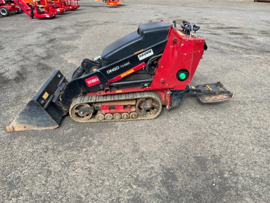 2020 TORO DINGO TX525 MINI TRACK LOADER powered by Kubota diesel engine ...
