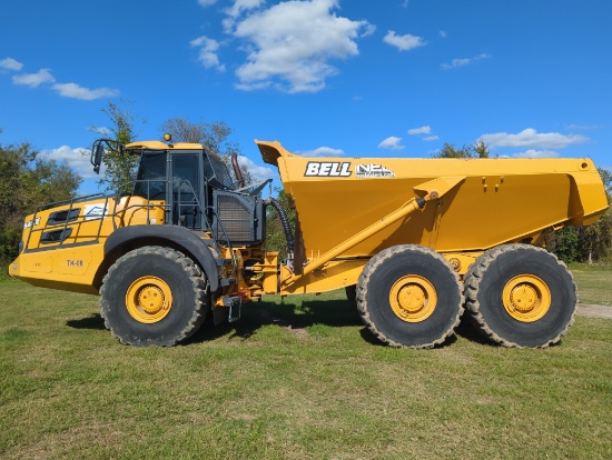 2022 BELL B45E ARTICULATED HAUL TRUCK 6x6, powered by Mercedes diesel ...