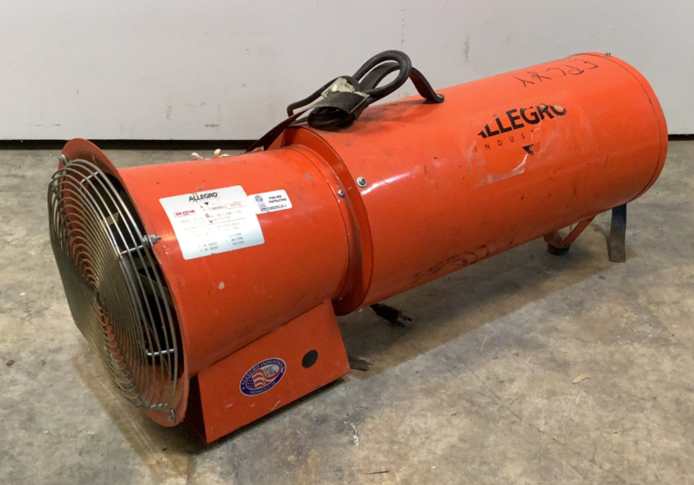 Allegro Axial Blower w/ Canister 9514-25 1/3Hp | Proxibid