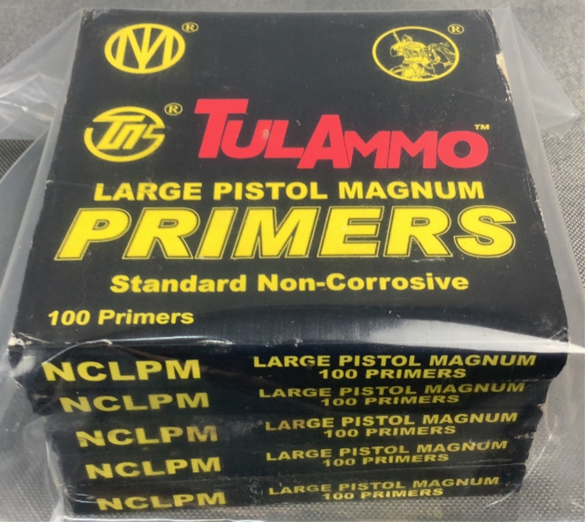 500 Count TulAmmo Large Pistol Primers Mag | Proxibid