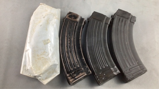 (4) Steel AK 30 Rnd Mags | Guns & Military Artifacts Gun Parts Ammo ...
