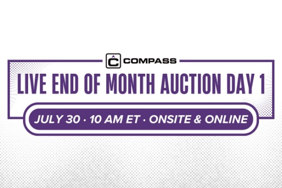 Compass Auctions & Real Estate Auction Catalog - LIVE July End of Month ...