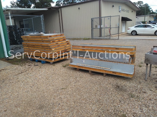 Lot on 3 Pallets of Various Walk-in Cooler/Freezer Panels- May Be ...