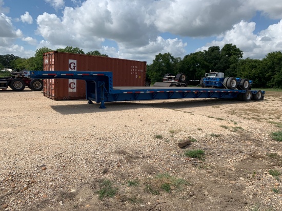 1999 XL Specialized Trailers 48' Step Deck / 40T Low Pro Stretch Step w ...