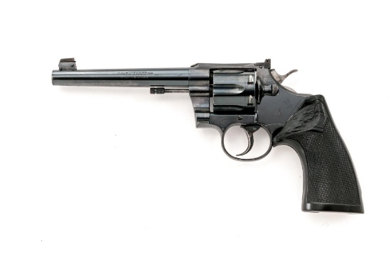Colt Officer's Model 3rd Issue Heavy Barrel Revolver | Guns & Military ...
