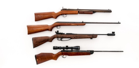 Lot of Four (4) BB-Pellet Pump Action Air Guns | Guns & Military ...