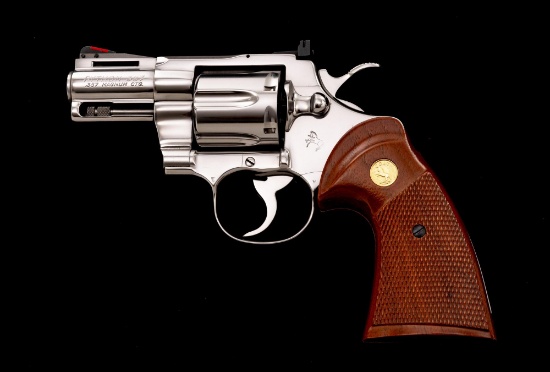 Early Stainless Colt Python Double Action Revolver | Guns & Military ...