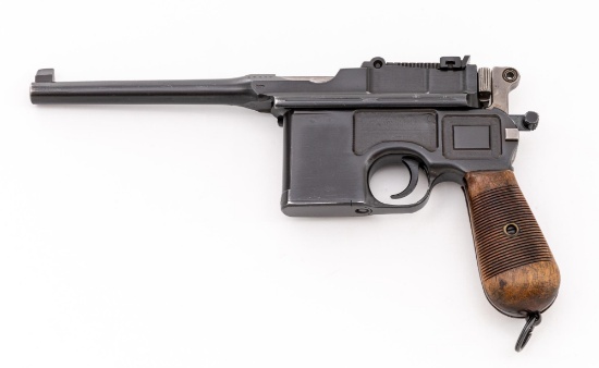 Finnish Army Marked Mauser C96 Broomhandle Semi-Automatic Pistol | Guns ...