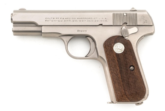 Colt 1908 Pocket Hammerless Type III Semi-Automatic Pistol | Guns ...