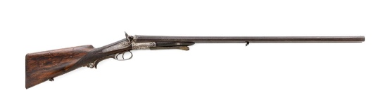 Antique German Made Exposed Hammers Side-by-Side Shotgun | Guns ...