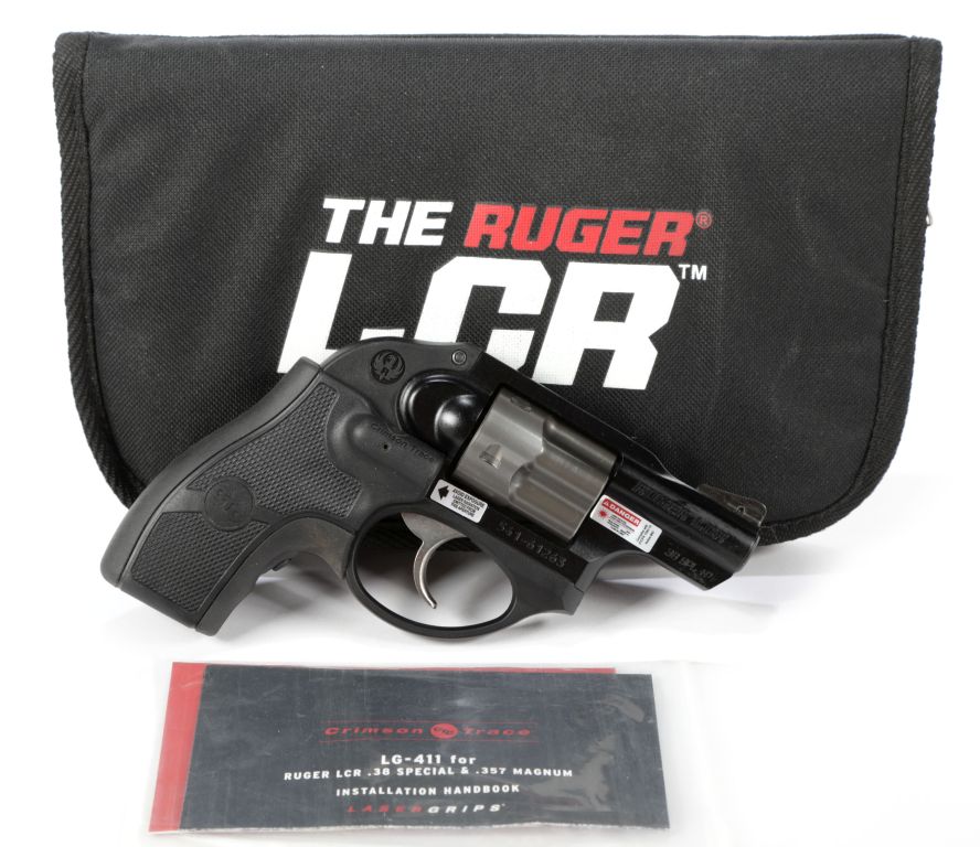 Ruger Lcr Revolver With Laser
