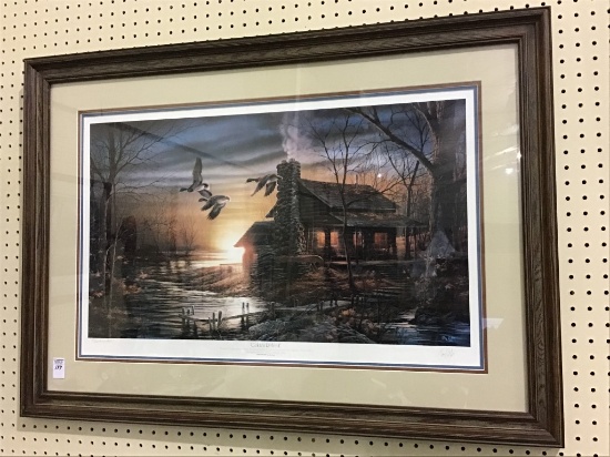 Framed, Signed & Numbered Terry Redlin Print- | Online Auctions | Proxibid
