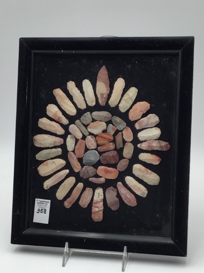 Nice Framed Collection of Approx. 47 Authentic | Online Auctions | Proxibid