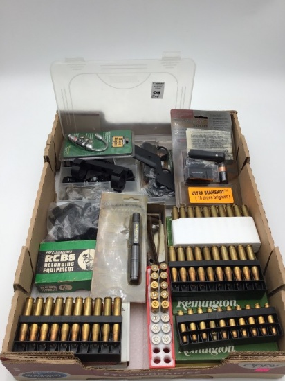 Group of Gun Related Including | Guns & Military Artifacts Ammo ...