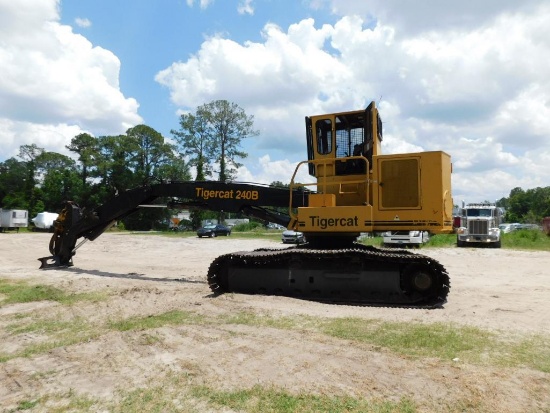 Tigercat 240B Knuckle Boom Track Loader, Model T240B, S/N: 240T0303 ...