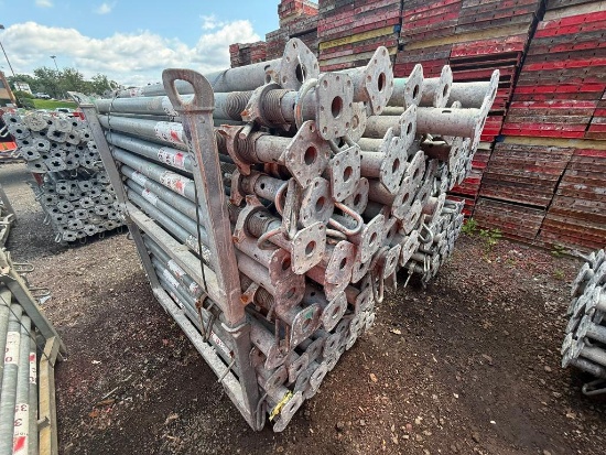 Peri 30 Top 350 Props with (2) Doka Stacking Pallet | Heavy ...