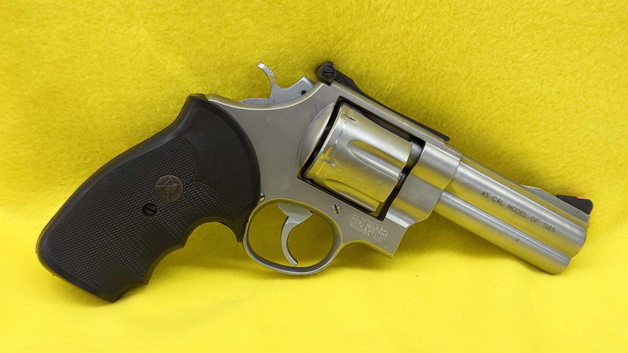 SMITH & WESSON .45CAL ACP MODEL of 1989 625-3 BEN | Proxibid