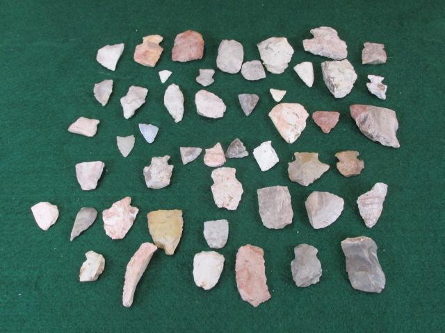 Native American Stone Artifacts NATIVE AMERICAN STONE ARTIFACTS FROM