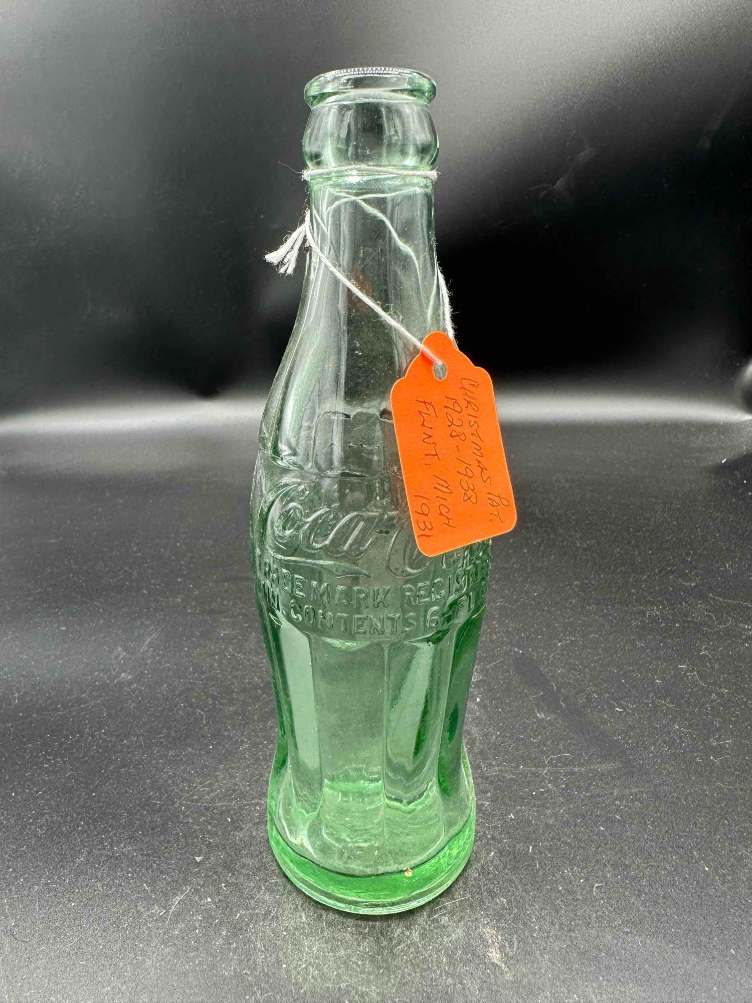 COCA COLA BOTTLE FLINT, MICHIGAN 1931 | Proxibid