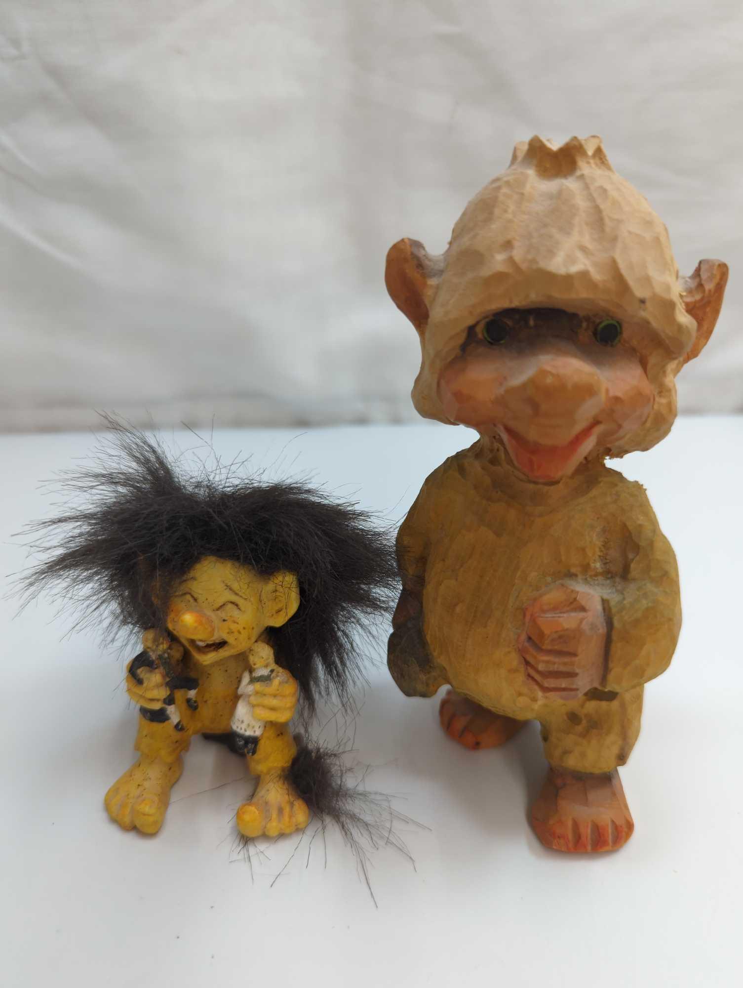 FOLK ART FIGURES MADE IN NORWAY | Proxibid