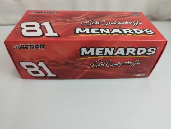 DALE EARNHARDT JR #81 MENARDS 2005 MONTE CARLO 1:24 SCALE REPLICA DIE ...