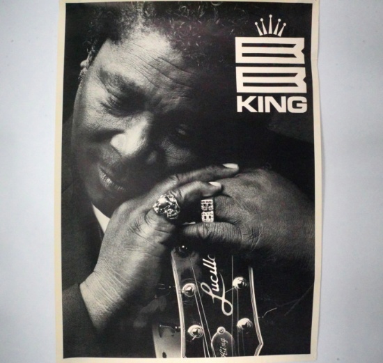 BB King of the Blues Poster | Online Auctions | Proxibid