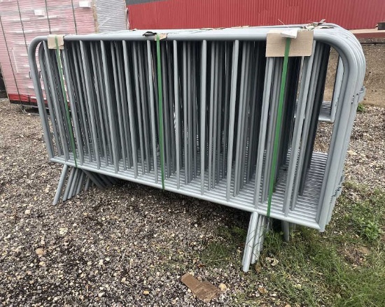 (25) Barricade Fencing Panels | Farm Equipment & Machinery Livestock ...