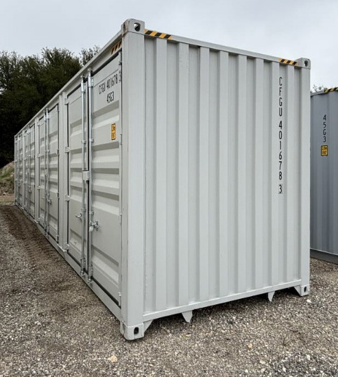 40' High Cube Conex Shipping Container - 1-Trip | Heavy Construction ...