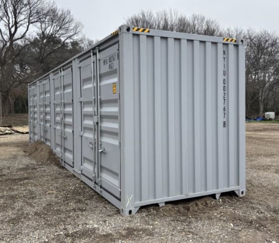 40' High Cube Multi Door Conex/Shipping Container | Online Auctions ...